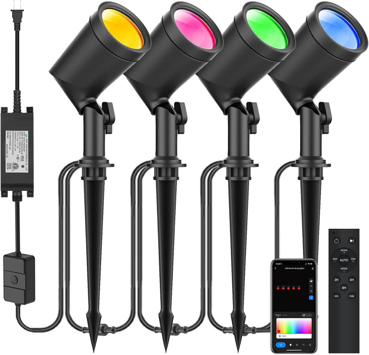 High Power Landscape Spot Lighting – Bright LED Outdoor Lights for ...