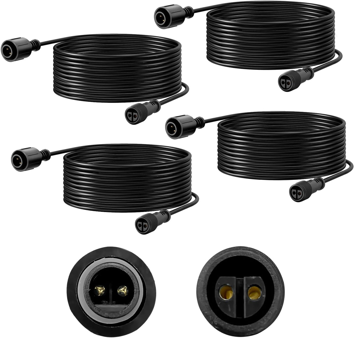 Extension Wires for Landscape Lighting – Warm White Compatible Outdoor ...